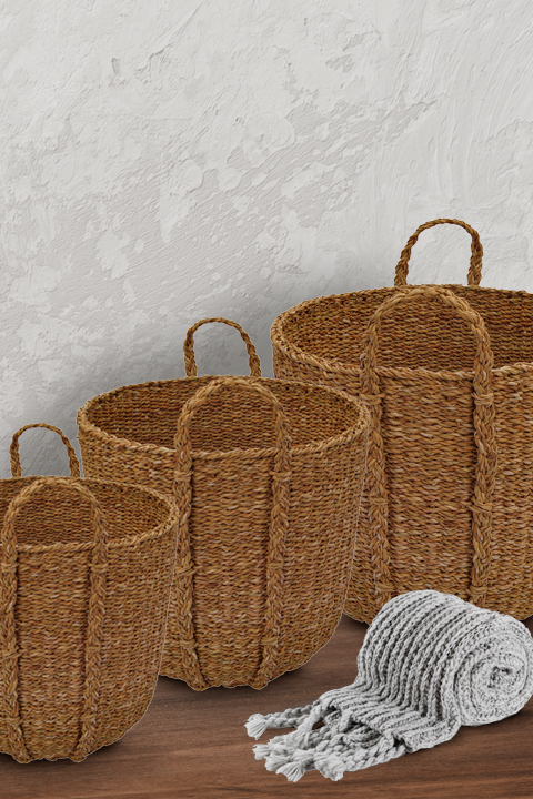 Love & Lemons - SET DE CANASTAS ZOSTERA